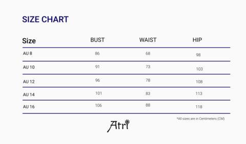 Size Guide - Atri